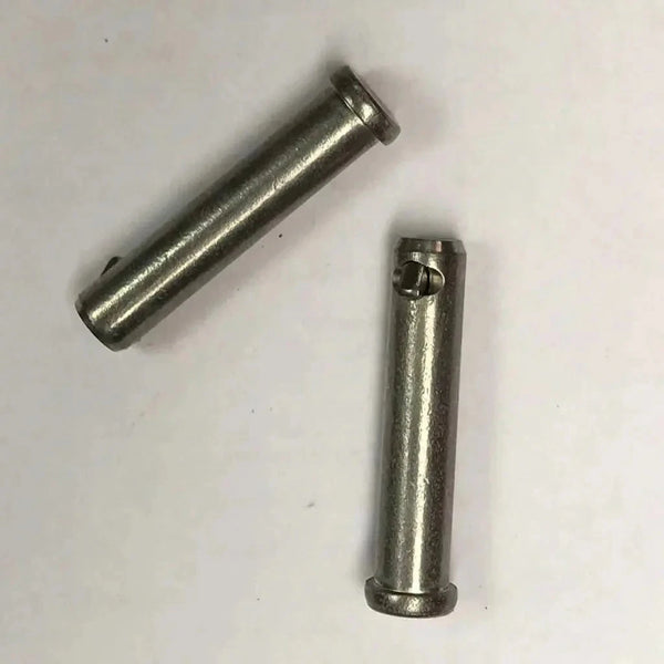 2-Pack 1/2” Diameter x 1-7/8” Grip Length Pivot Pins – Stainless Steel ...
